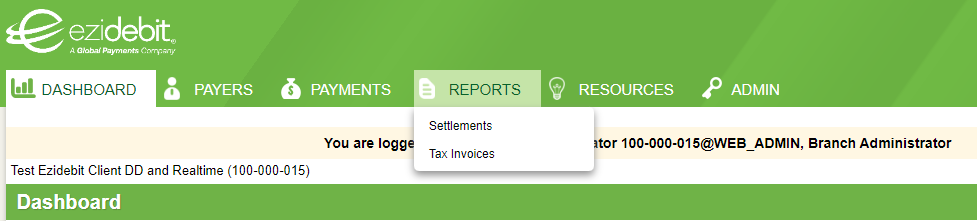 Ezionline Portal Tabs